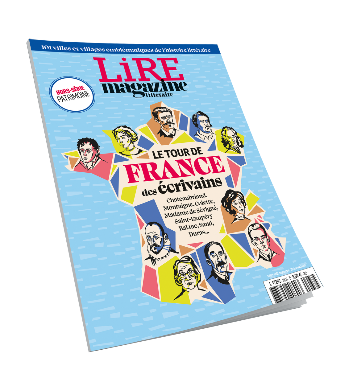 Le tour de France des écrivains - hors-série patrimoine