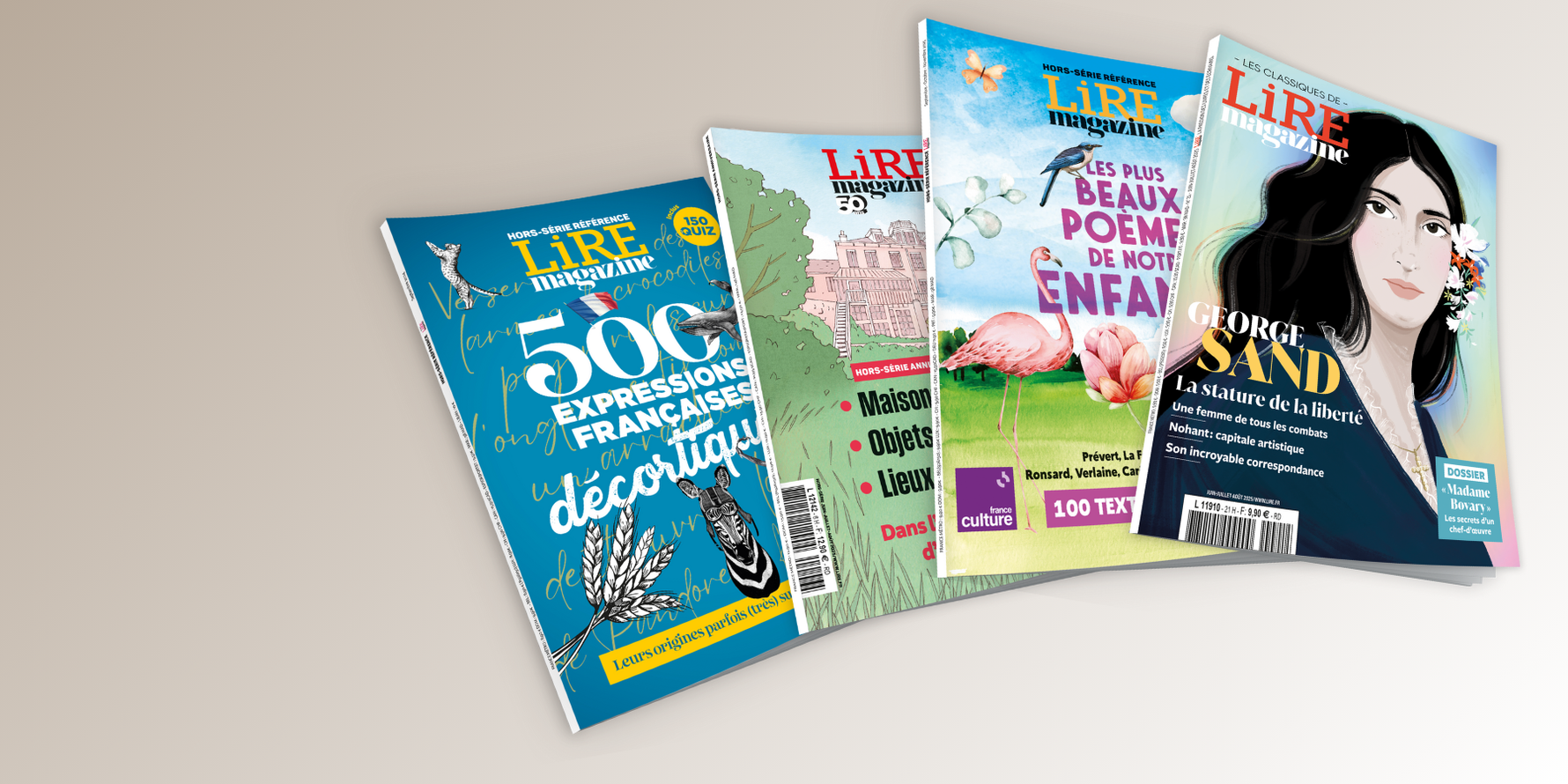Lire Magazine, la passion des livres et des écrivains