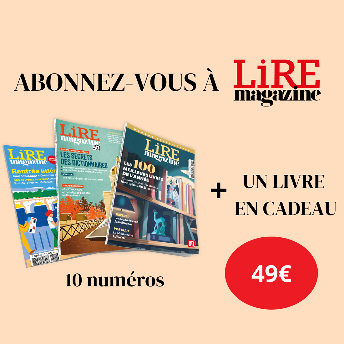 Lire Magazine n°547 - Spécial rentrée 2026