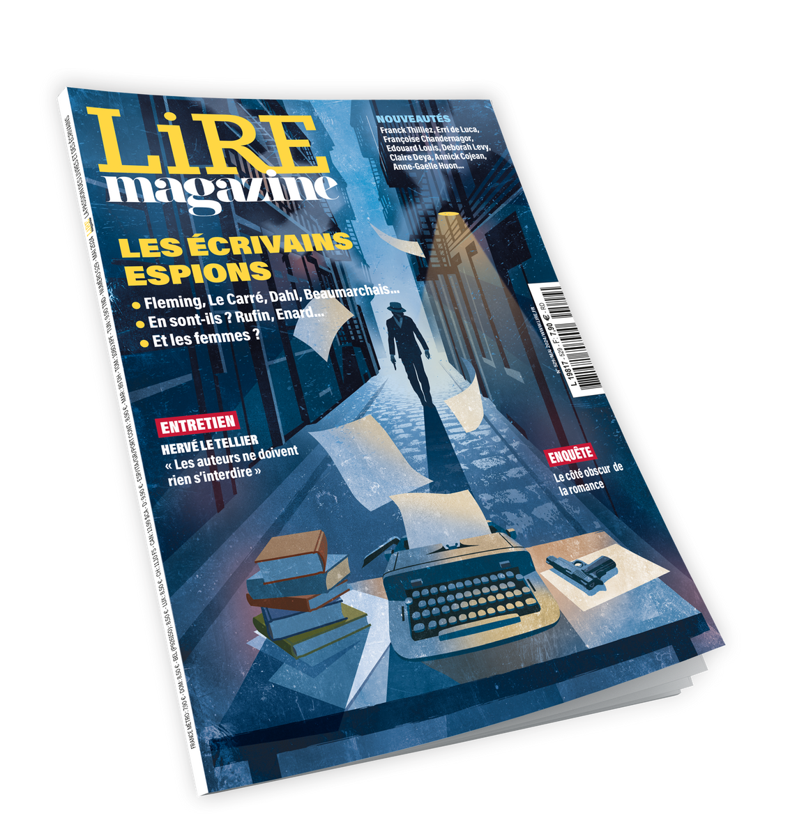 Lire Magazine n°529 - Les écrivains espions
