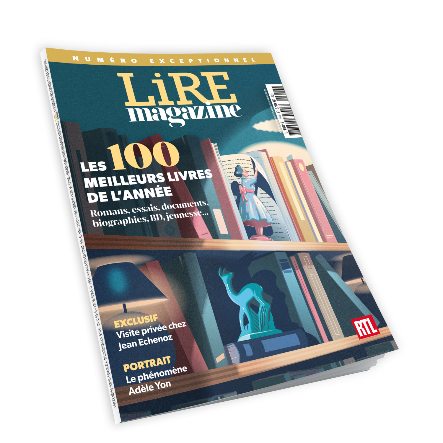 Lire Magazine n°546 - Les 100 meilleurs livres de l'année